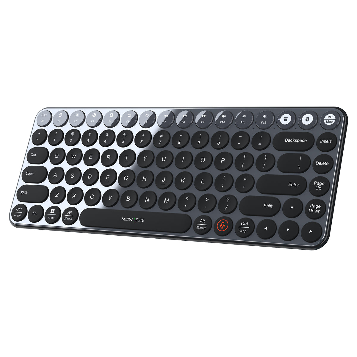 XIAOMI K06 Elite 85 Keys Wireless Bluetooth / 2.4G Keyboard for Mac an ...